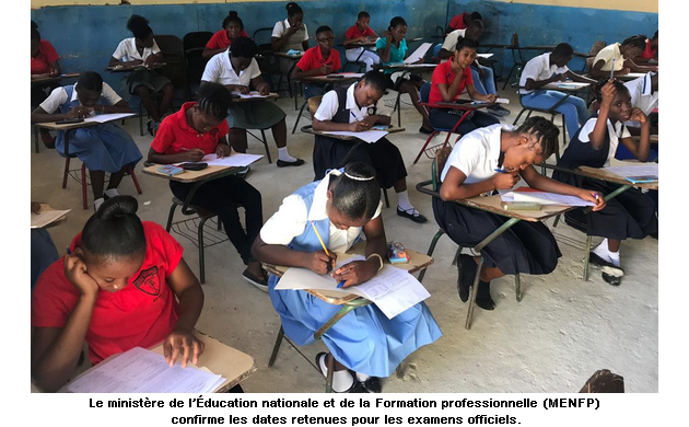 Le MENFP tient son calendrier malgré tout