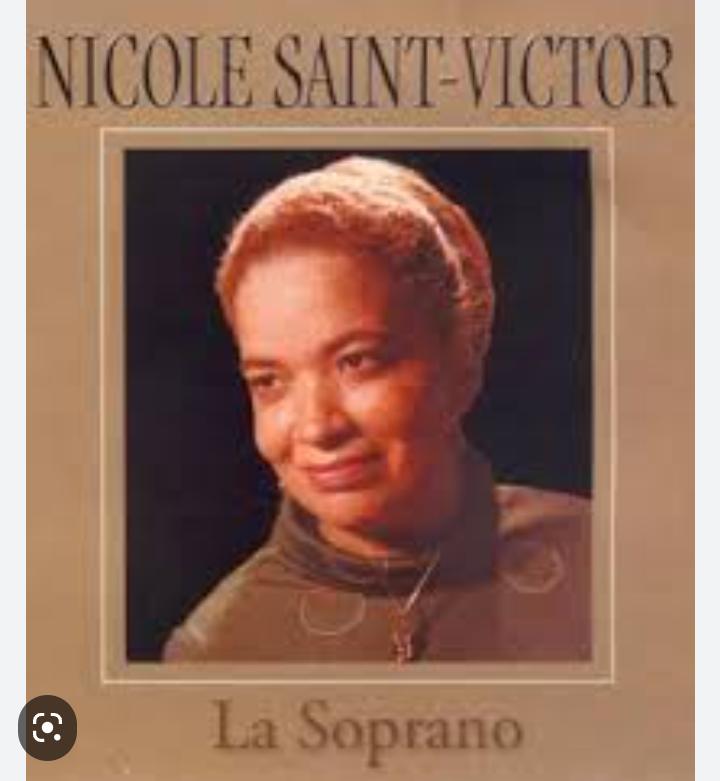 La soprano Nicole Saint Victor nous a quittés