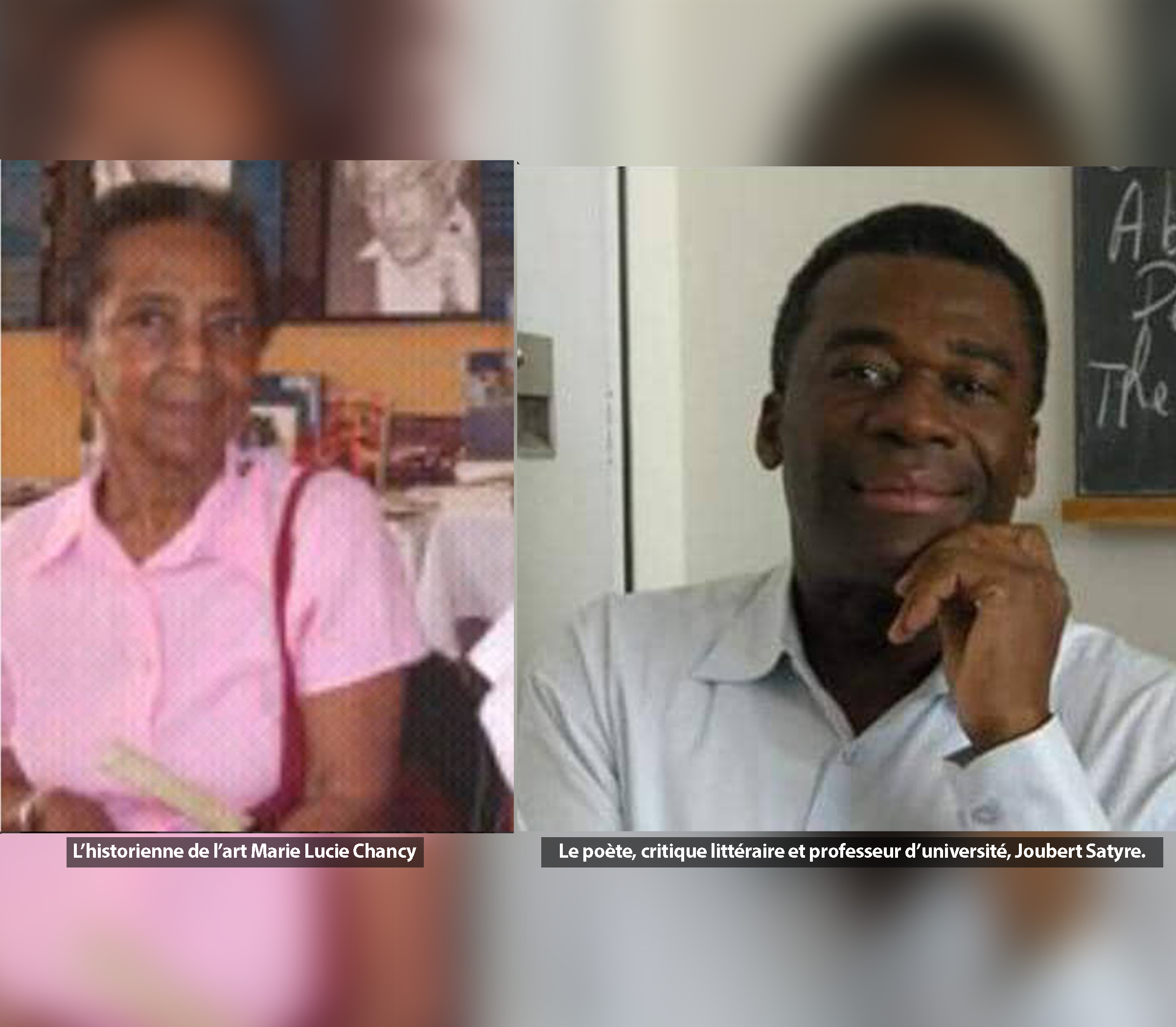 Pour saluer le départ de l’historienne de l’art Marie Lucie Chancy et ...