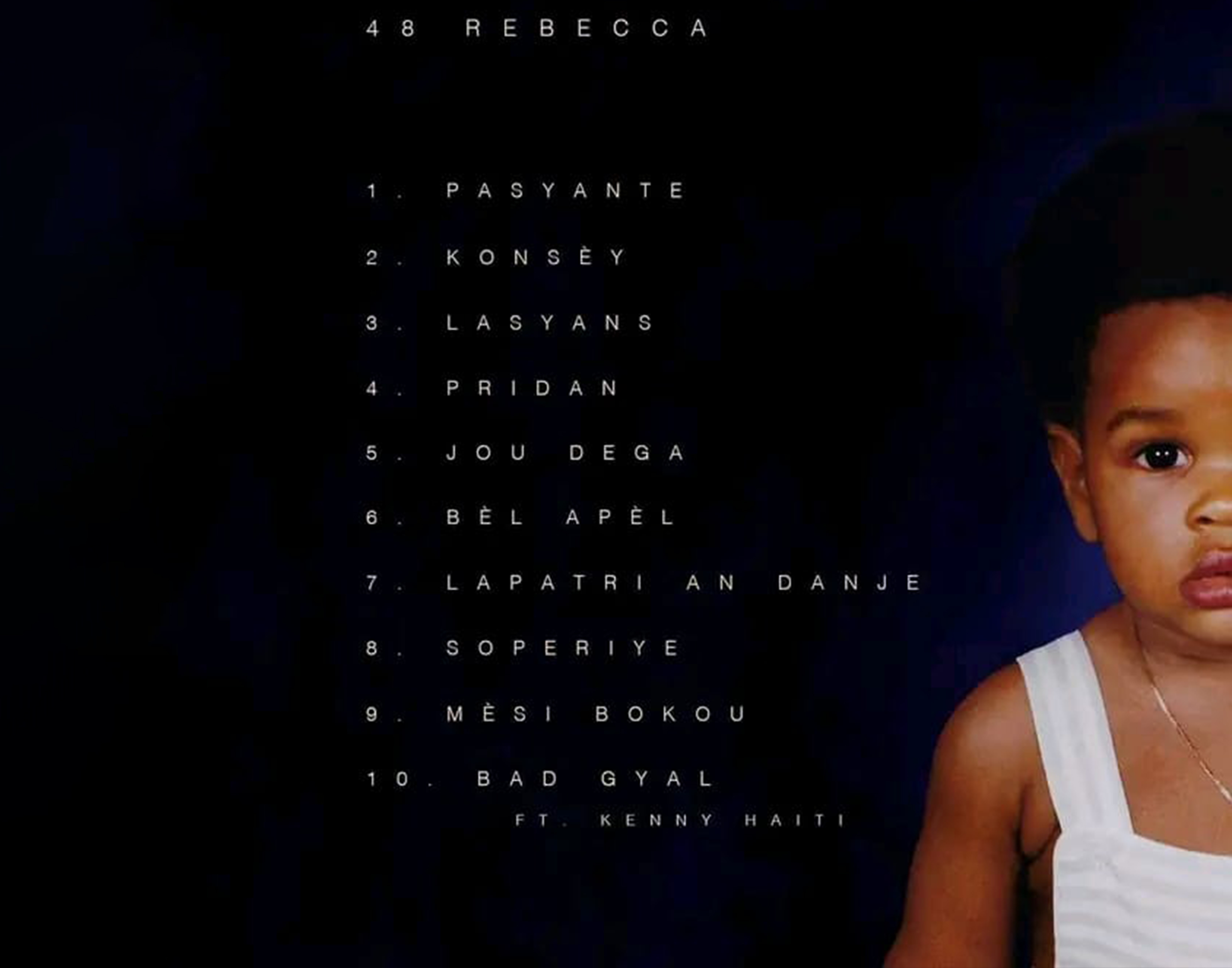 Le chanteur Medjy Toussaint sort son album solo : " 48 Rebecca"