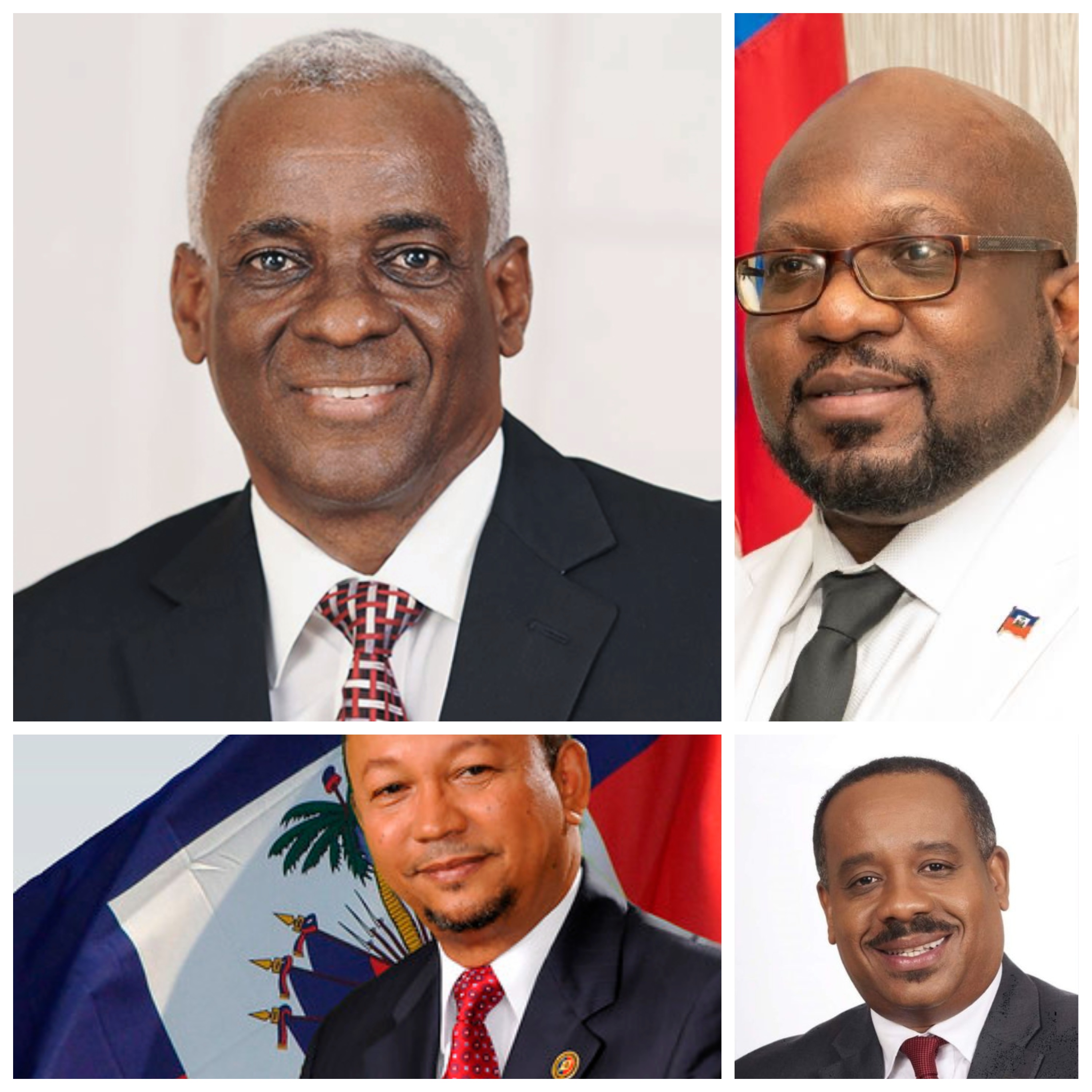 Edgard Leblanc Fils, Smith Augustin, Lesly Voltaire et Louis Gerald ...