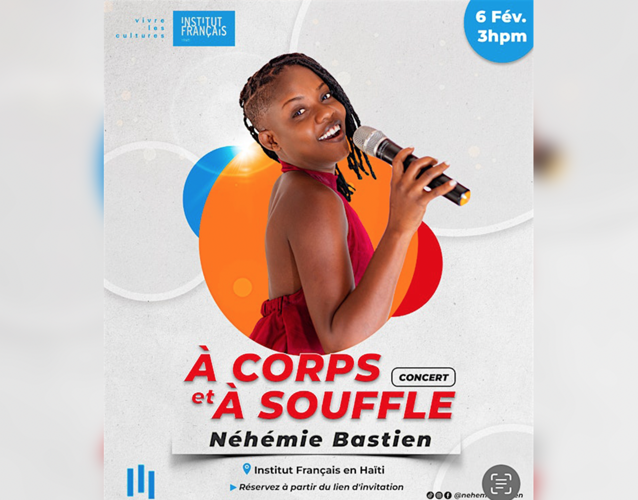 «À corps et à souffle», le prochain concert de Néhémie Bastien